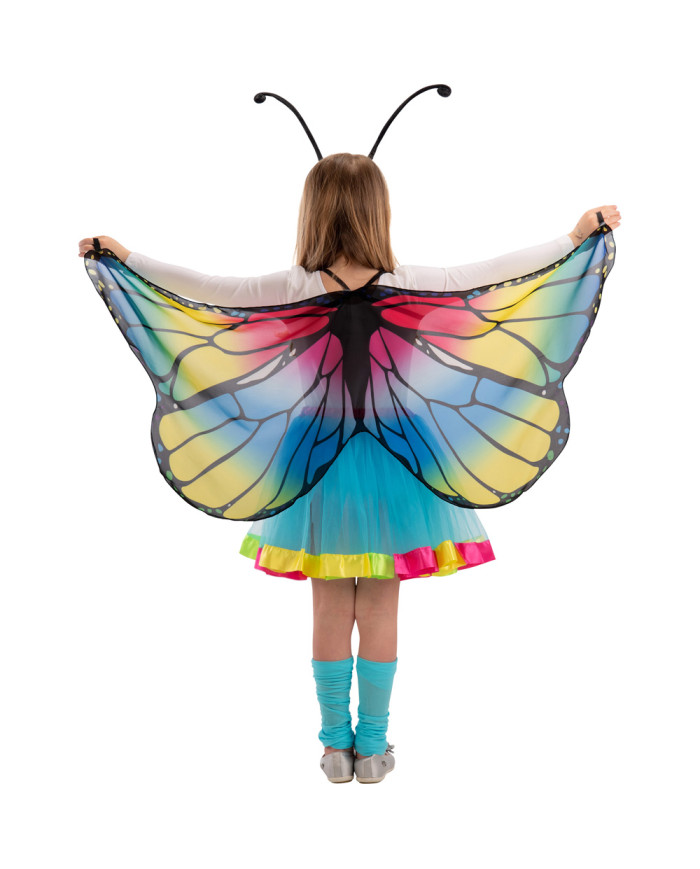 Butterfly disguise set (skirt, wings, mask, headband) in pbh